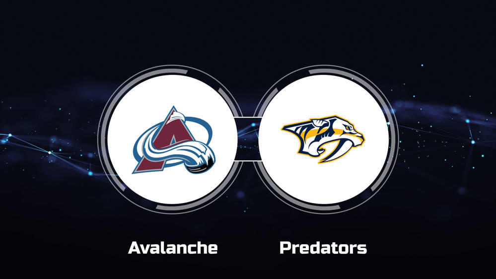 Buy Tickets for Colorado Avalanche vs. Nashville Predators on December ...