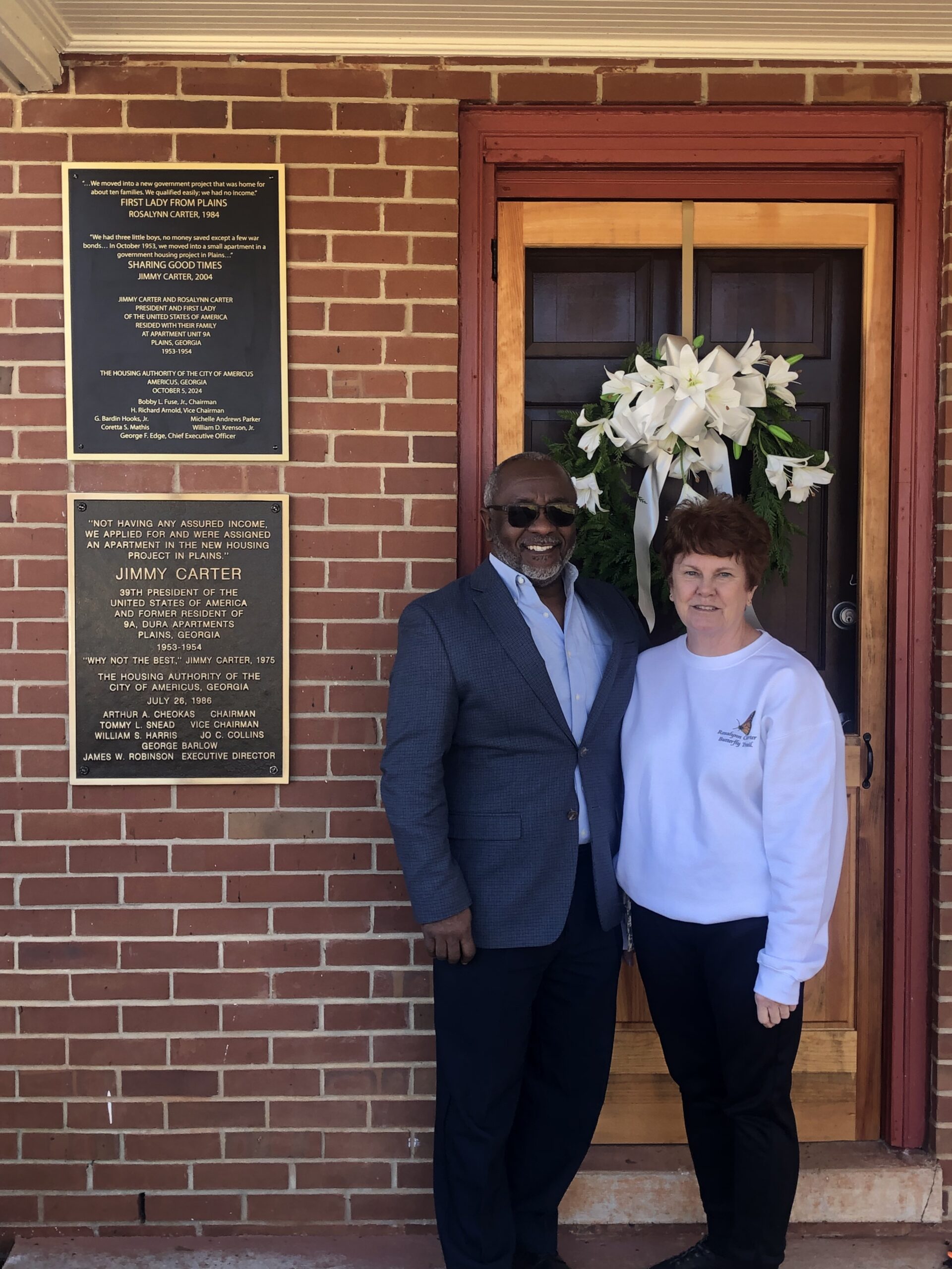 Annette Wise gives a tour of the Carter’s public housing unit 9A ...