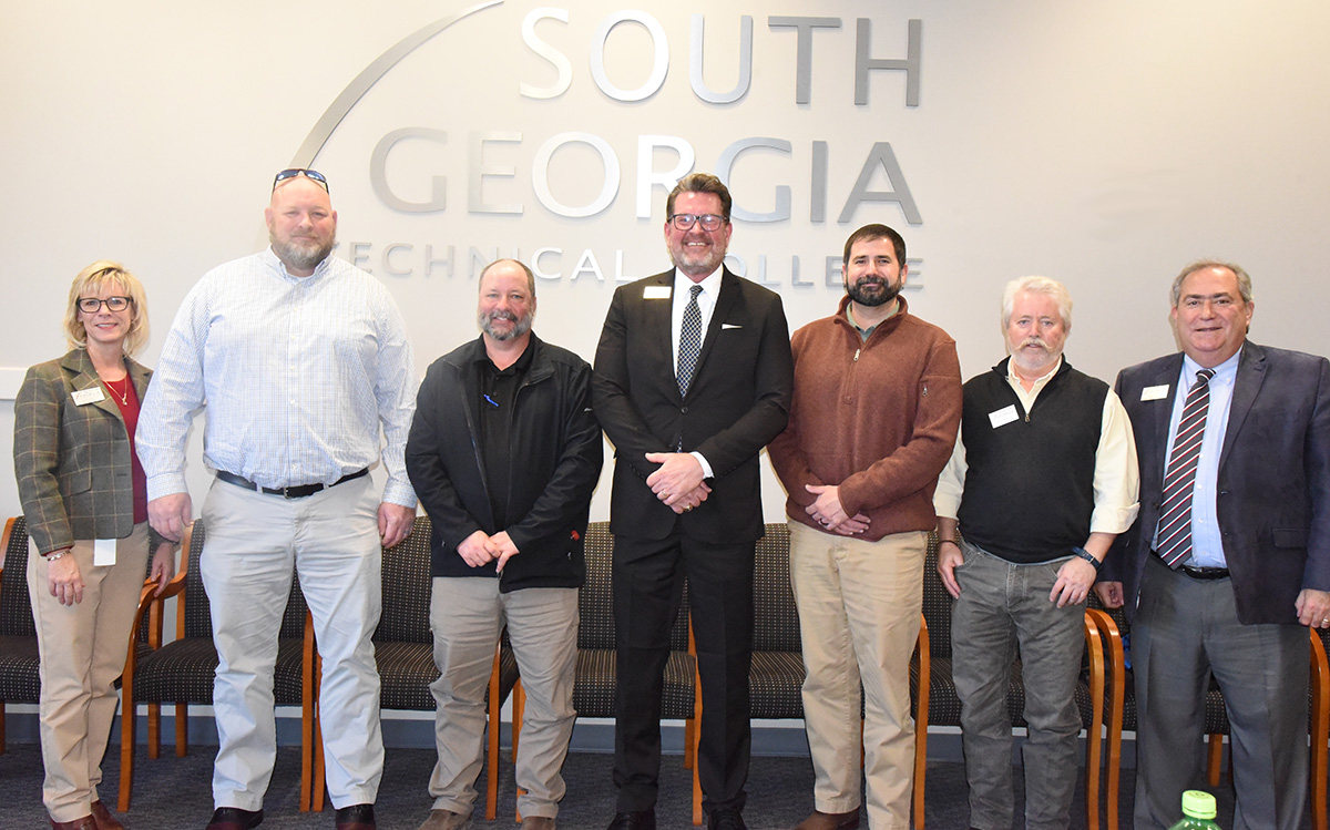 Georgia Forestry Commission officials tour South Georgia Technical ...