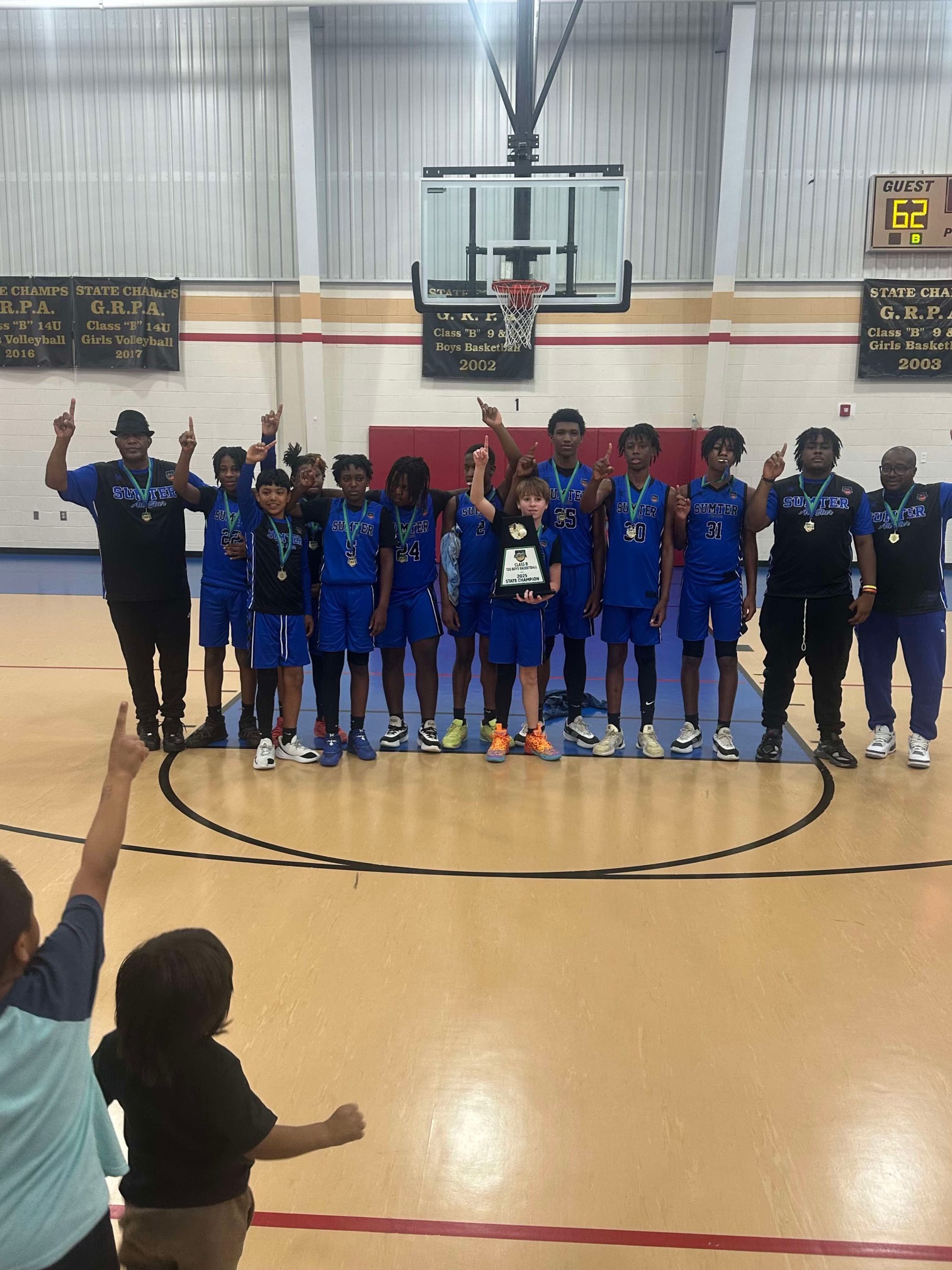 Sumter County Parks and Recreation B-12U Basketball Team Wins 2025 GRPA ...