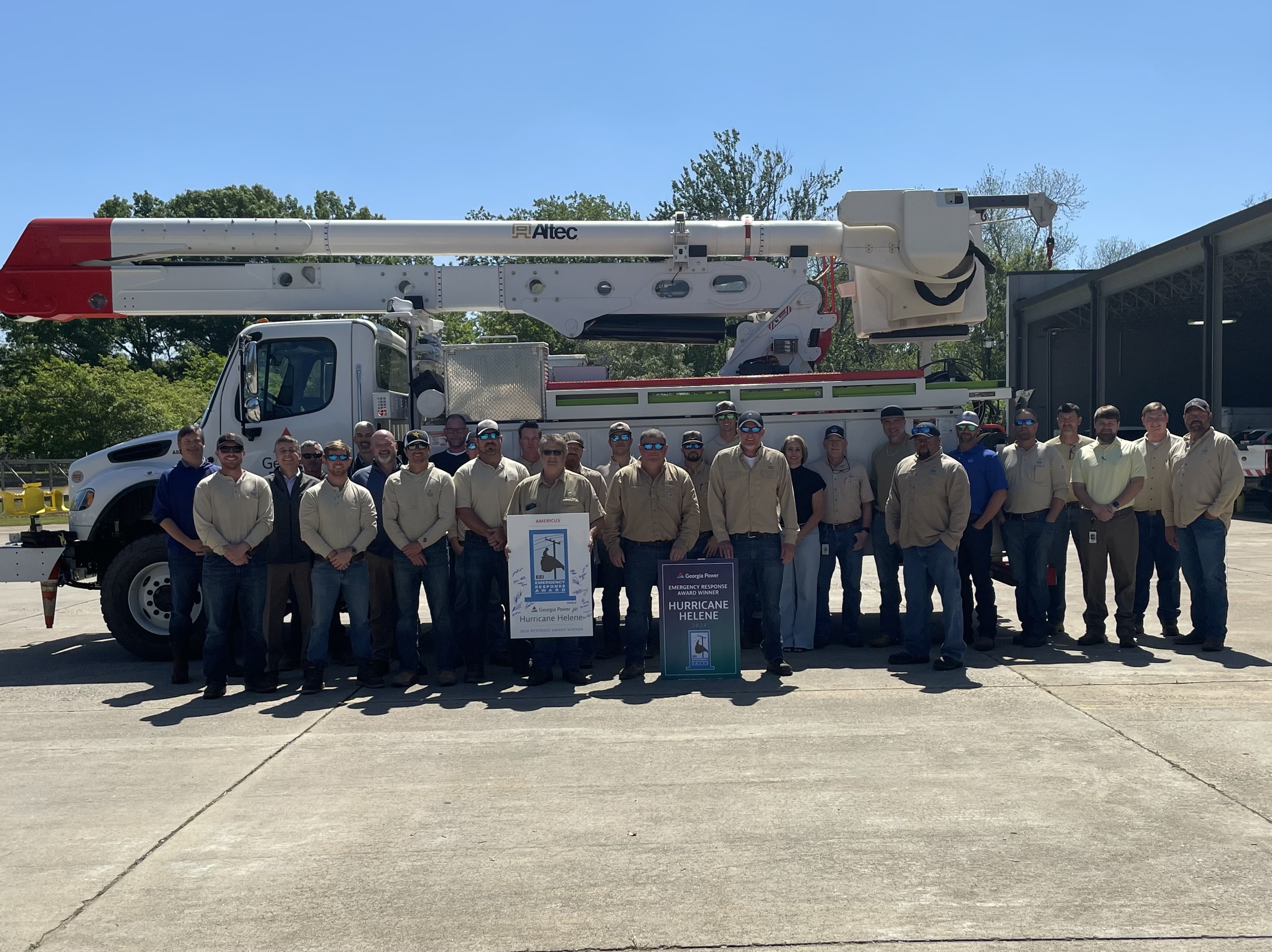 Local Georgia Power crews recognized with Emergency Response Award during Lineworker ...