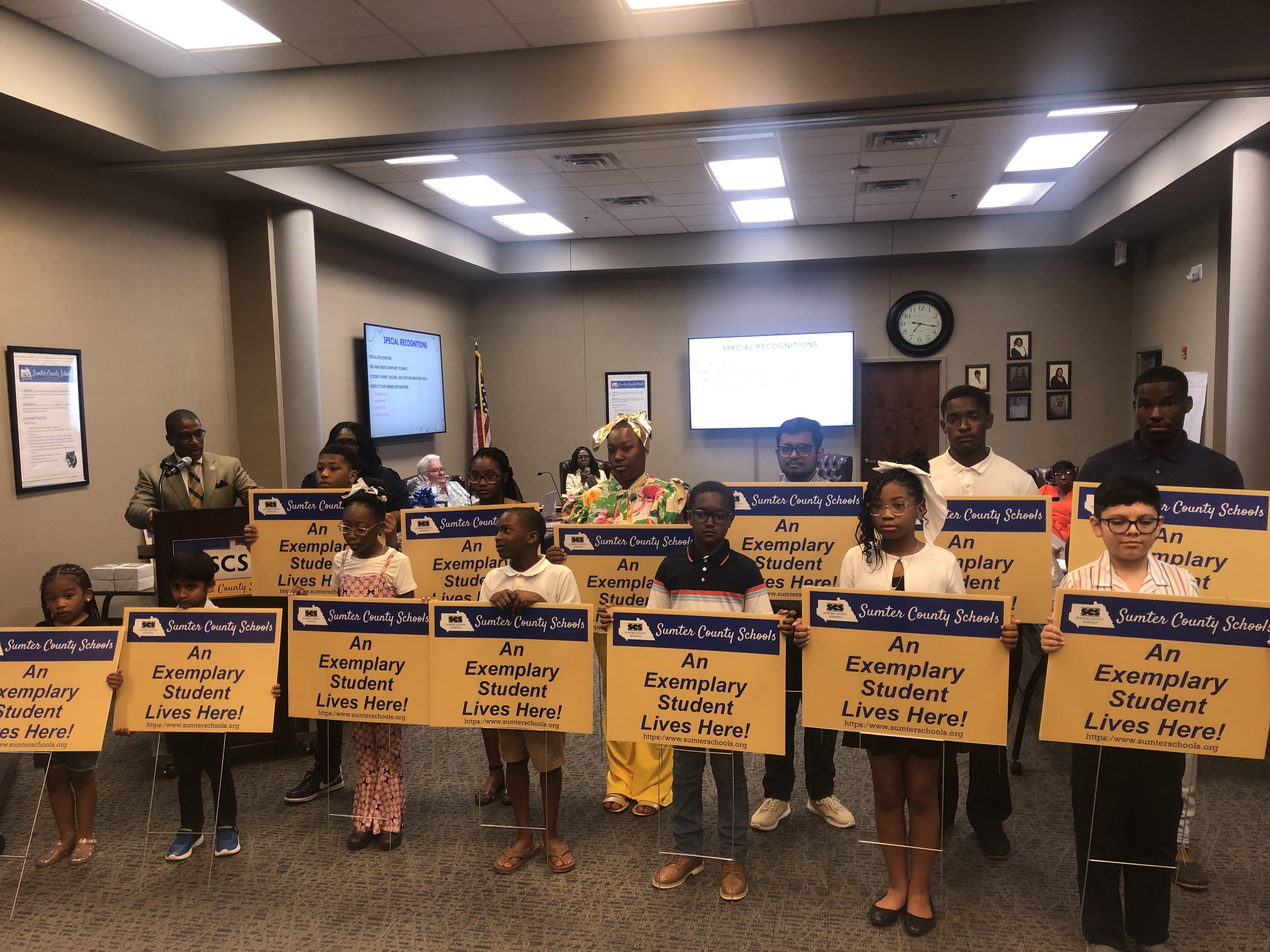 Sumter County School Board holds awards and hears continued concerns ...