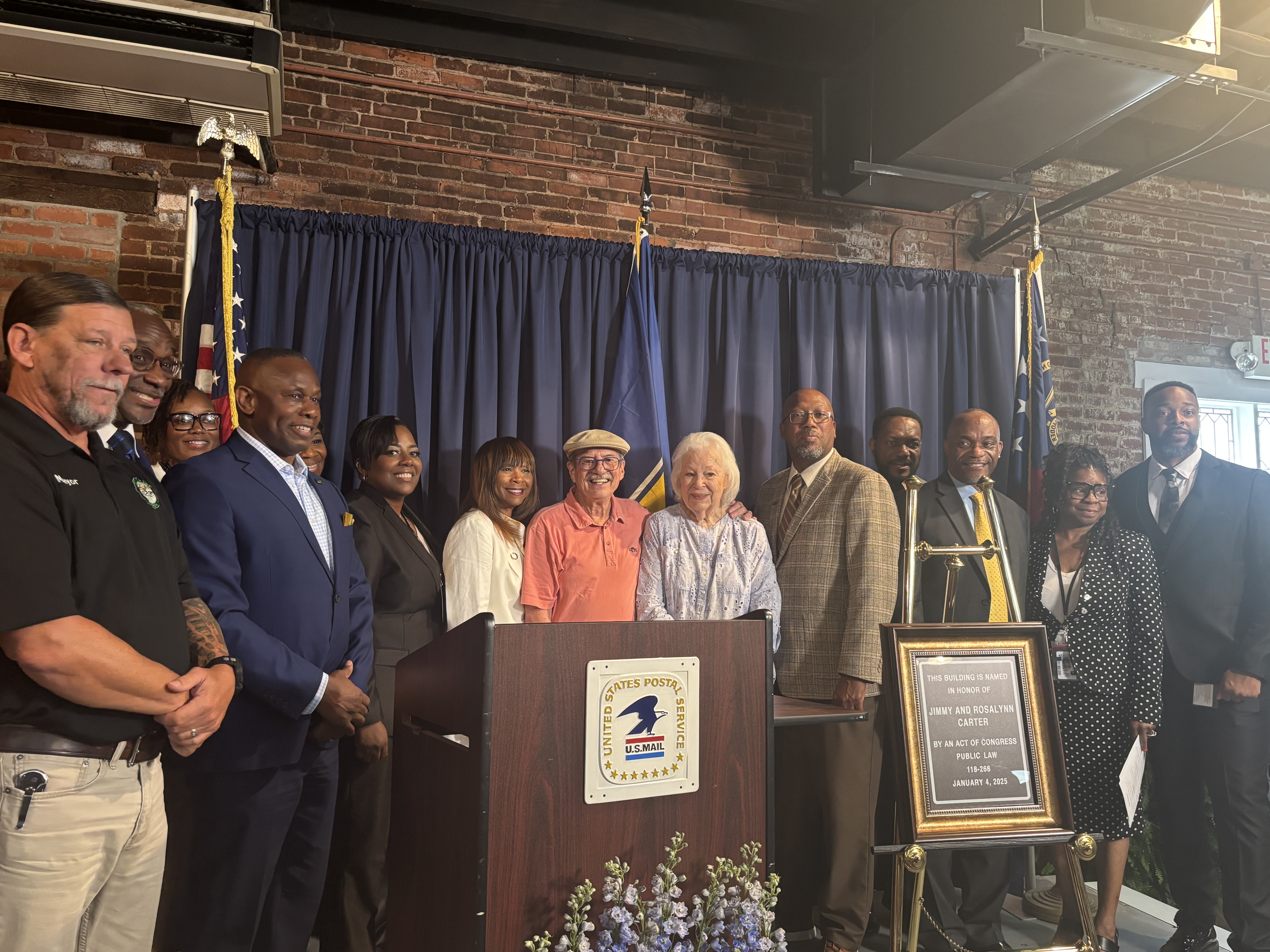 Plains Post Office renamed in honor of the Carters | Americus Times ...