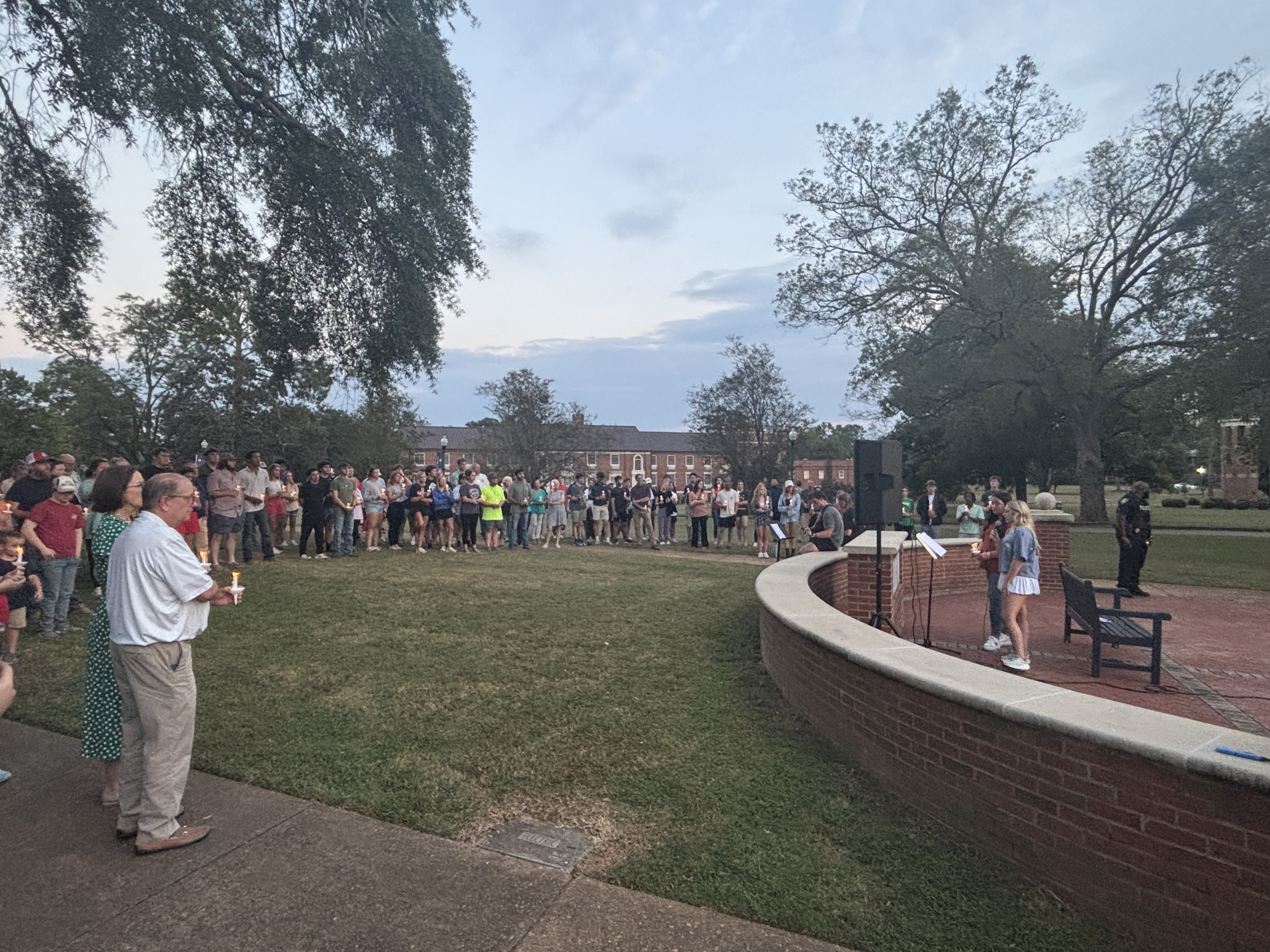 Georgia Southwestern College Republicans hold vigil for Charlie Kirk ...