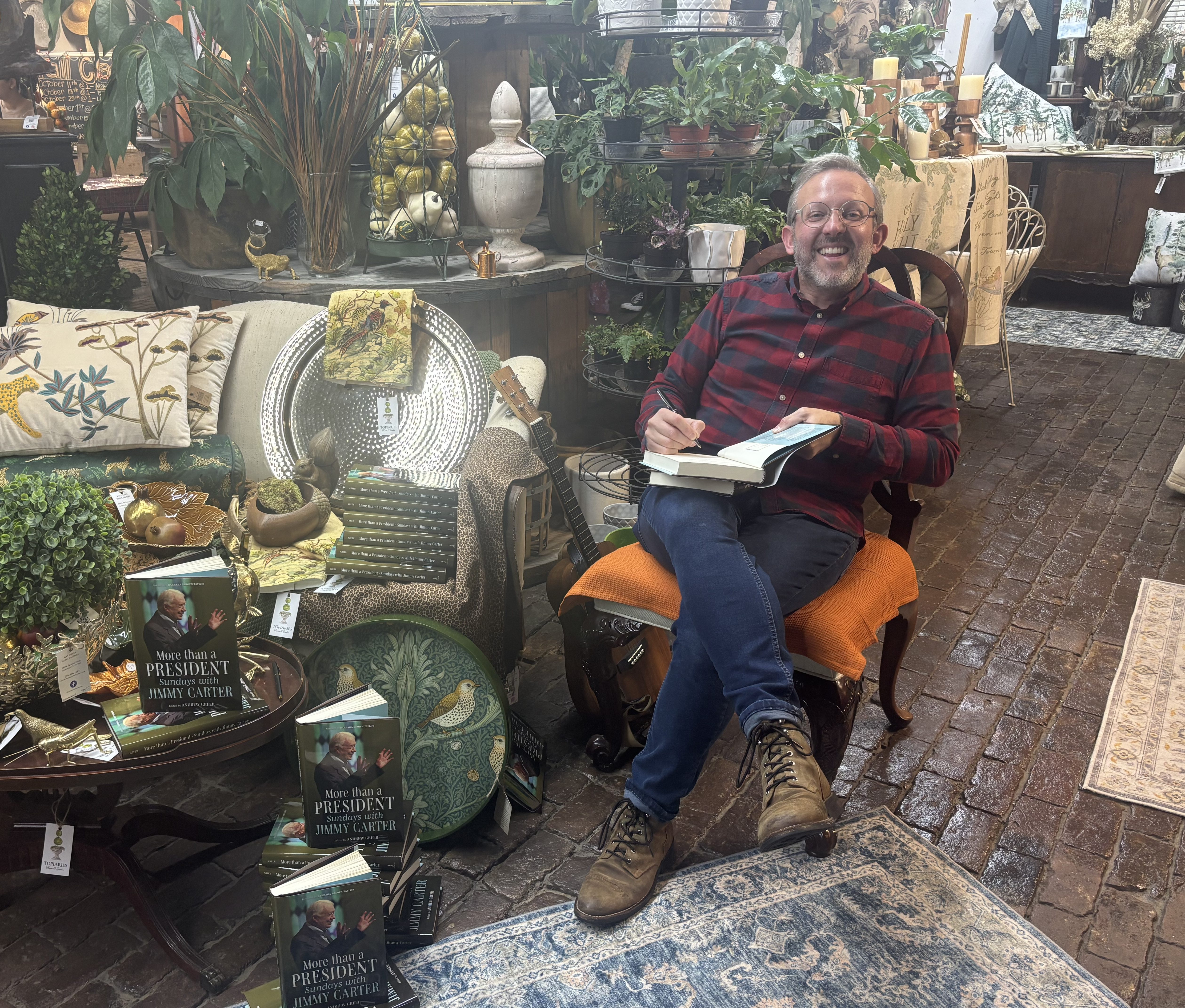 Singer-songwriter Andrew Greer holds book signing | Americus Times-Recorder